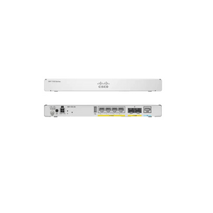 Cisco ISR1100-6G ISR1100 Router, 4 GE LAN/WAN Ports and 2 SFP ports, 4